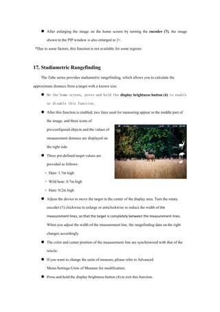 Instruction Manual | InfiRay Tube TD50L | Optics Trade | PDF