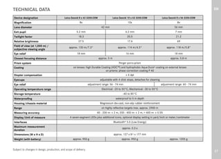 Instruction Manual | Leica Geovid 3200.COM | Optics Trade | PDF