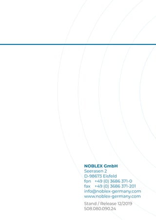 Instruction manual | Noblex Inception Binoculars | Optics Trade | PDF