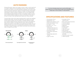 Instruction manual Primary Arms SLX6 1-6x24 SFP GEN III ACSS Predator | PDF