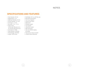 Instruction manual Primary Arms SLX6 1-6x24 SFP GEN III K.I.S.S. | PDF