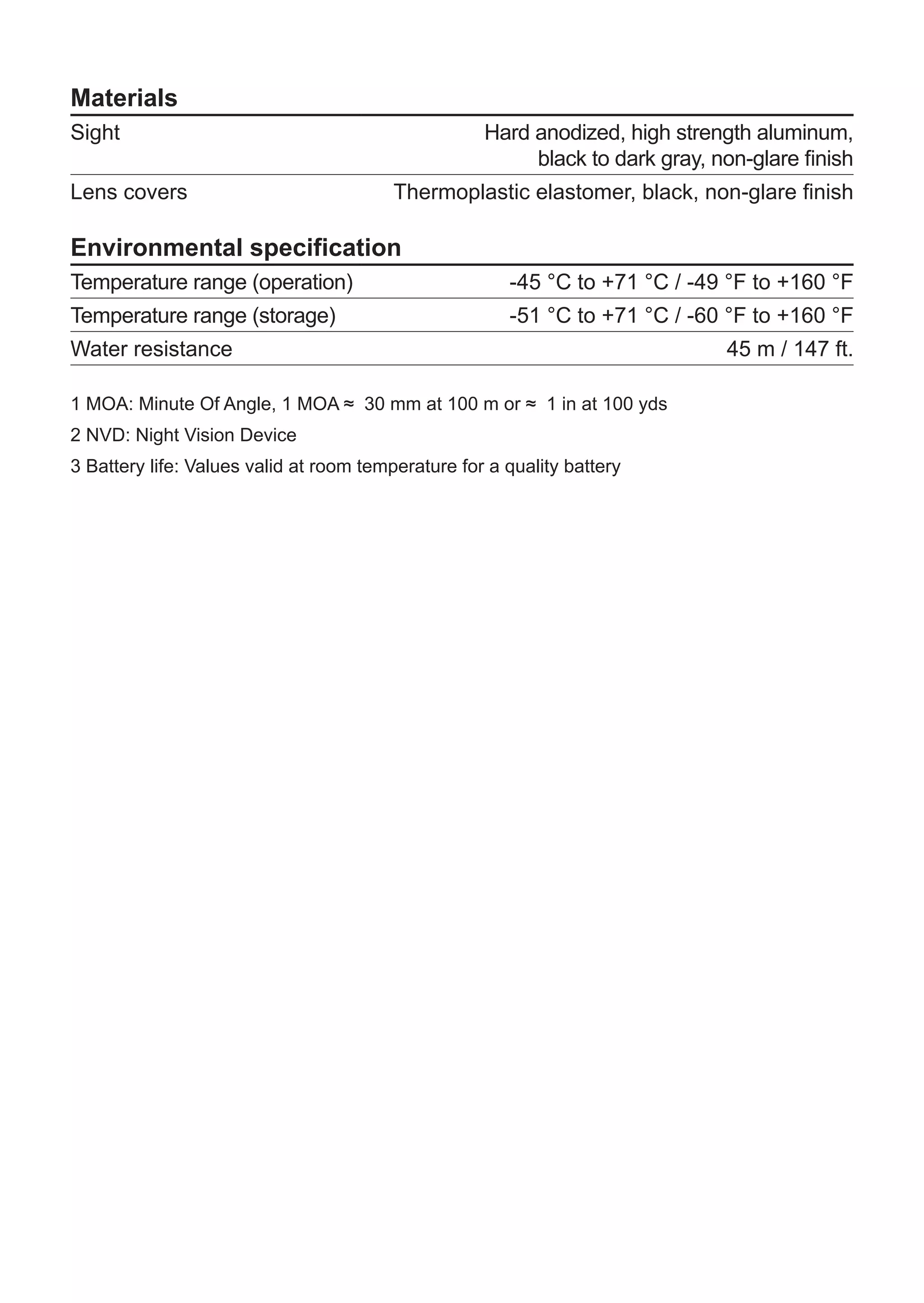 Instruction manual | Aimpoint PRO | Optics Trade | PDF