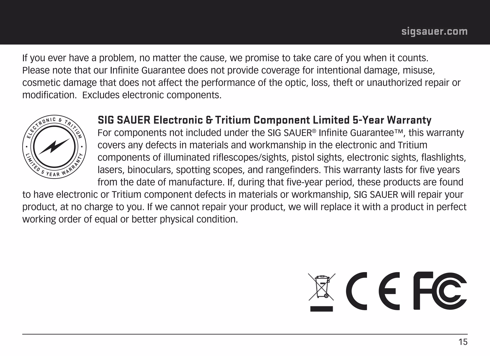 Instruction Manual | Sig Sauer Bravo Sights | Optics Trade | PDF