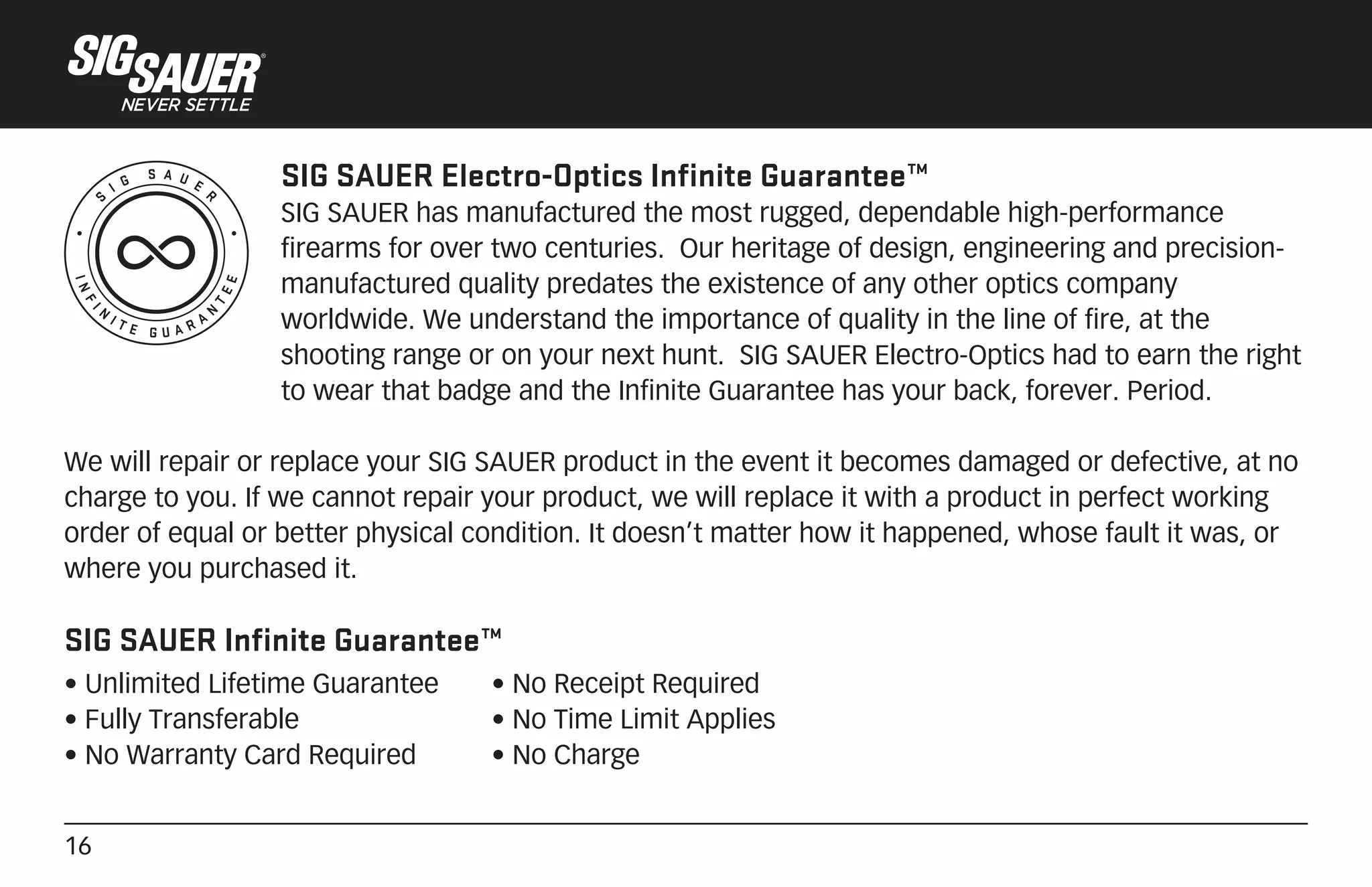 Instruction Manual | Sig Sauer Romeo8H/8T 1x38 | Optics Trade | PDF