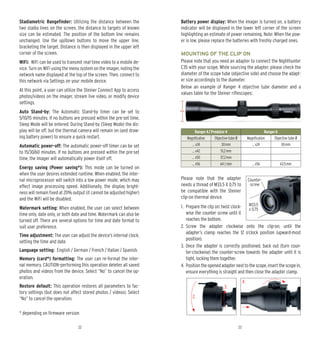Instruction Manual | Steiner Nighthunter C35 | Optics Trade | PDF