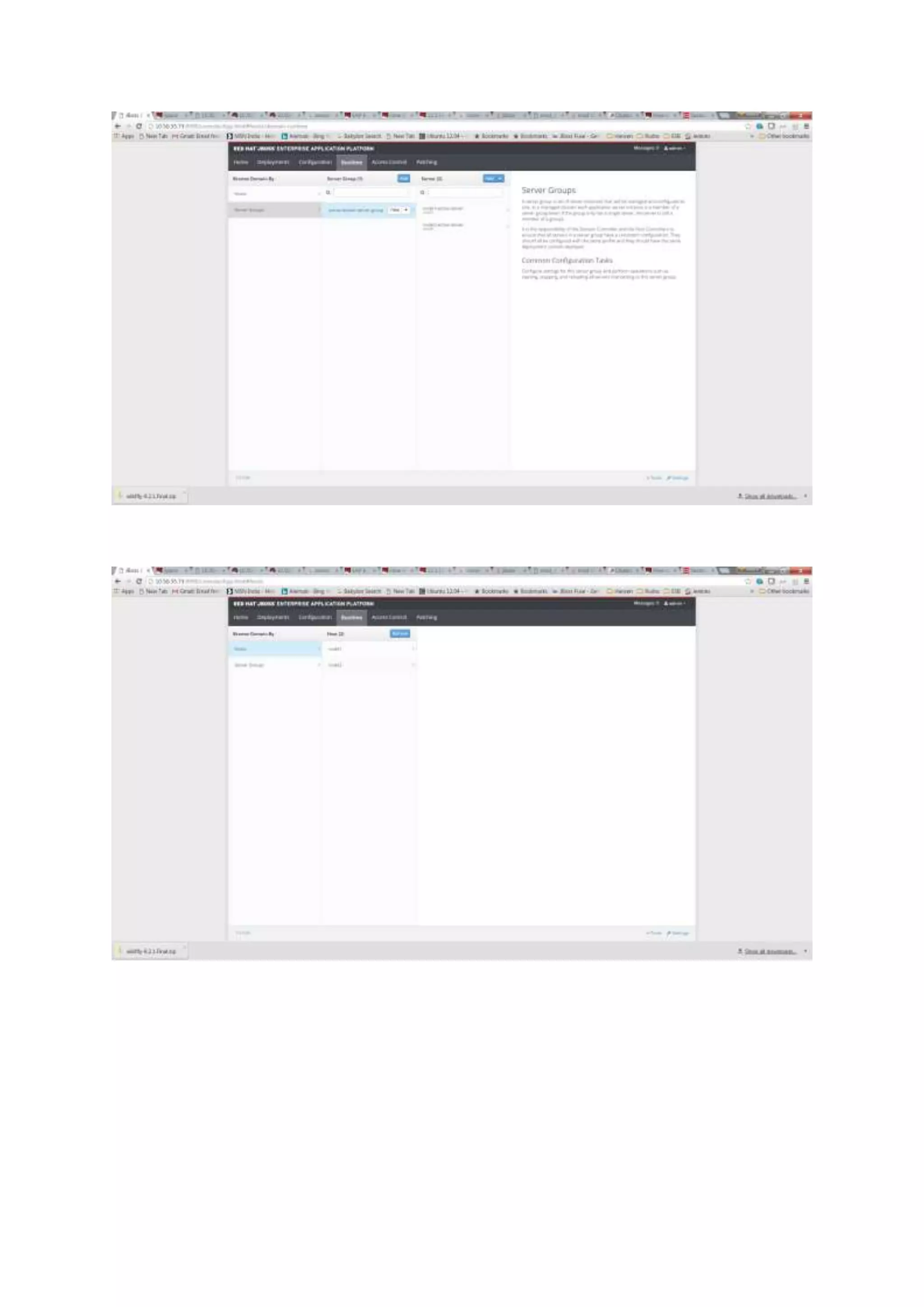 Instruction on creating a cluster on jboss eap environment | DOCX