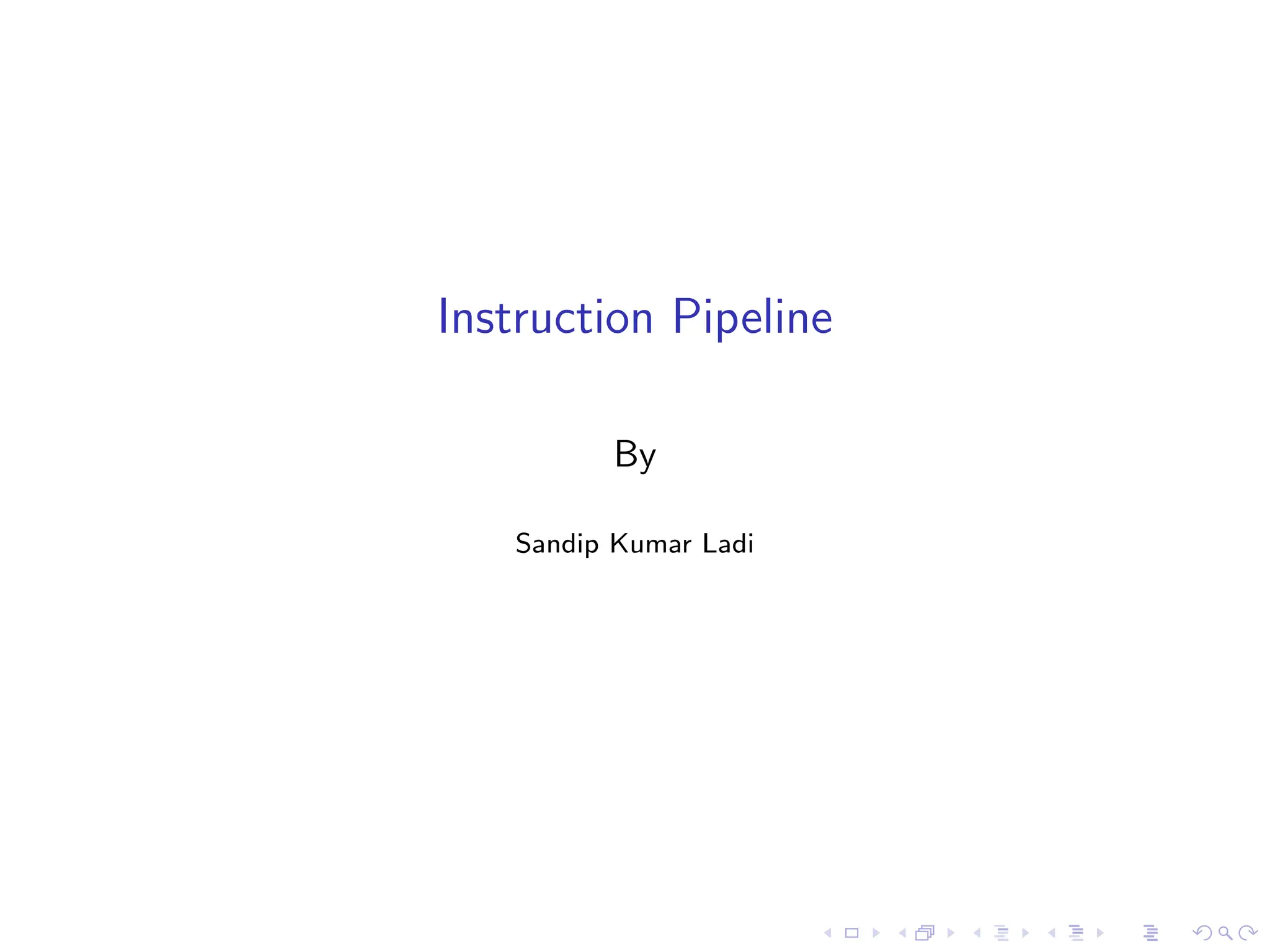 Instruction Pipeline In Computer Architecture And Organizationpdf Programming Languages