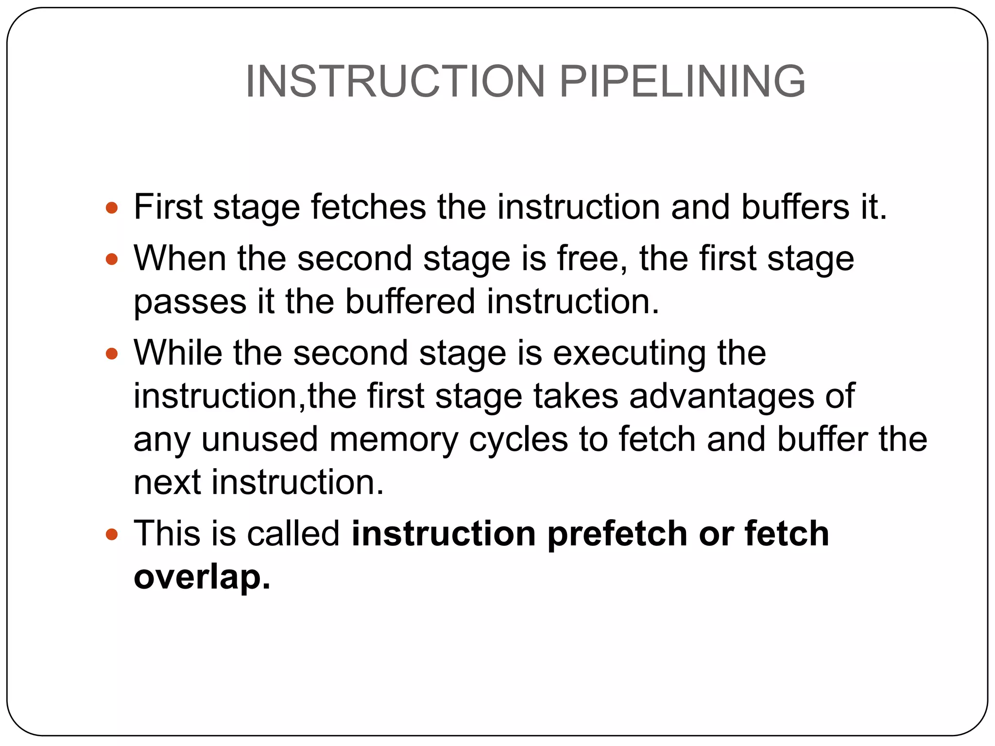 Instruction pipelining | PPTX