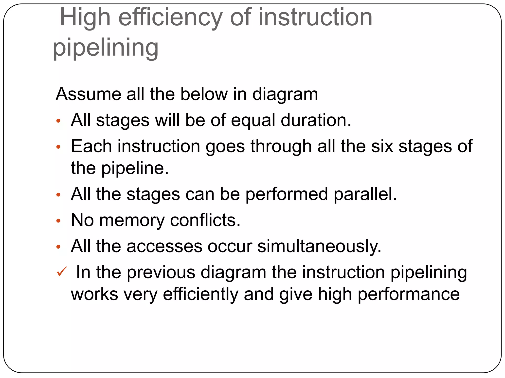 Instruction pipelining | PPTX
