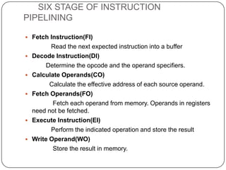 Instruction pipelining | PPTX