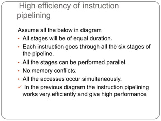 Instruction pipelining | PPTX