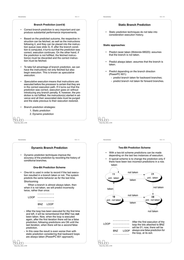 Instruction pipelining (ii) | PDF