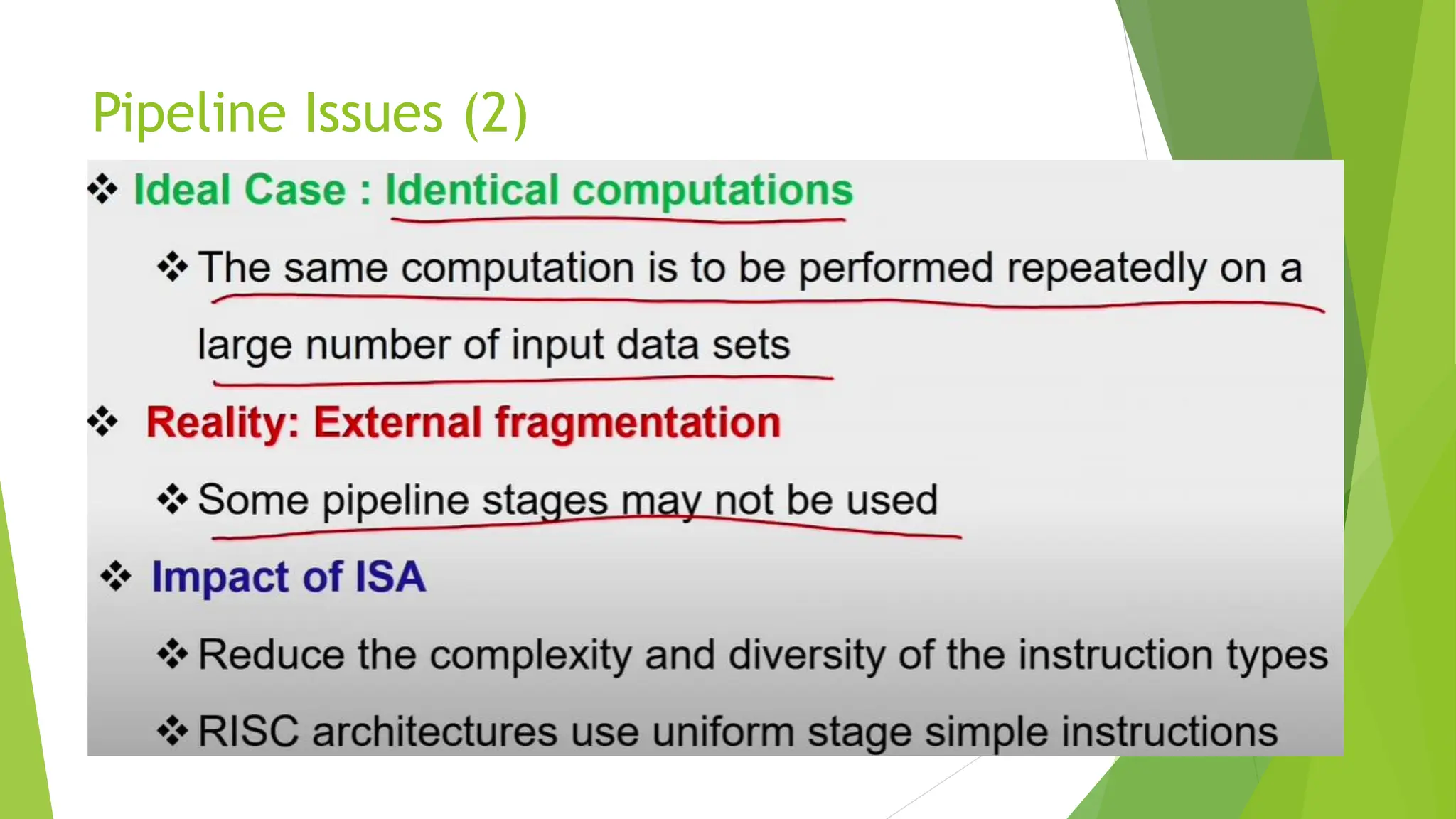 Instruction Pipelining Lecture 1 Pipeline Basicspdf Free Download