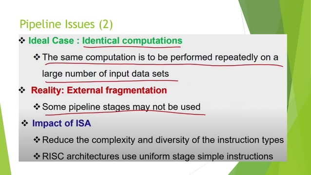 Instruction Pipelining Lecture 1 Pipeline Basicspdf