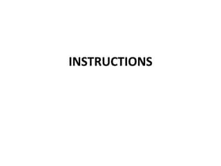 Instructions | PPTX