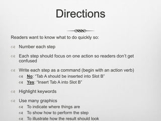Instructions | PPT