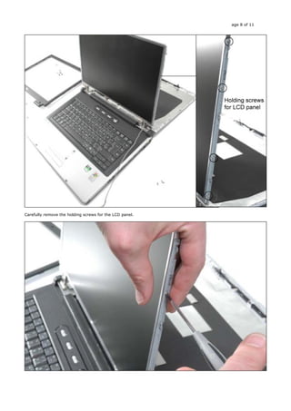 Instructions replacing-lcd-display | PDF