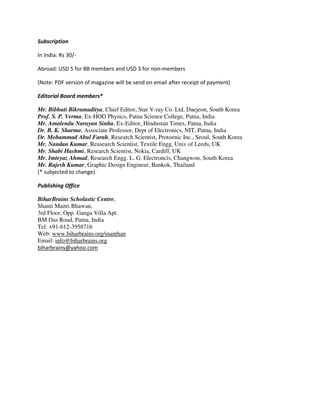 Instructions To Authors | PDF