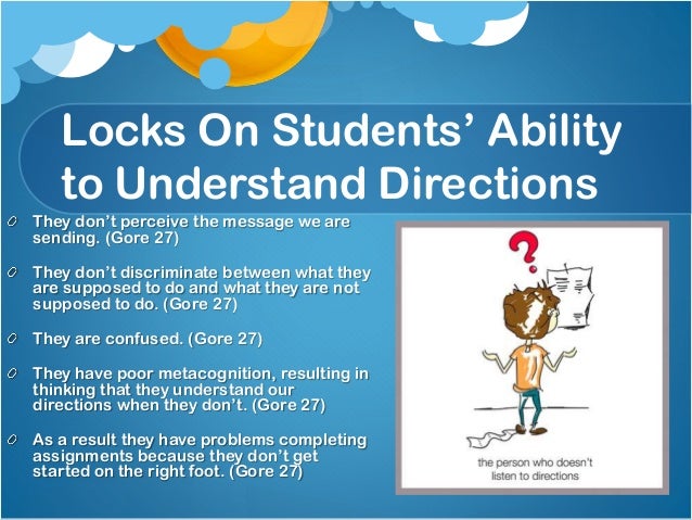 Instructions Explaining How