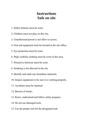 Instructions 55030091 | PDF