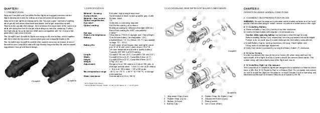 Instructions AIMPOINT CompM4, CompM4s | Optics Trade