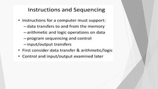 Instructions and Instruction Sequencing.pptx