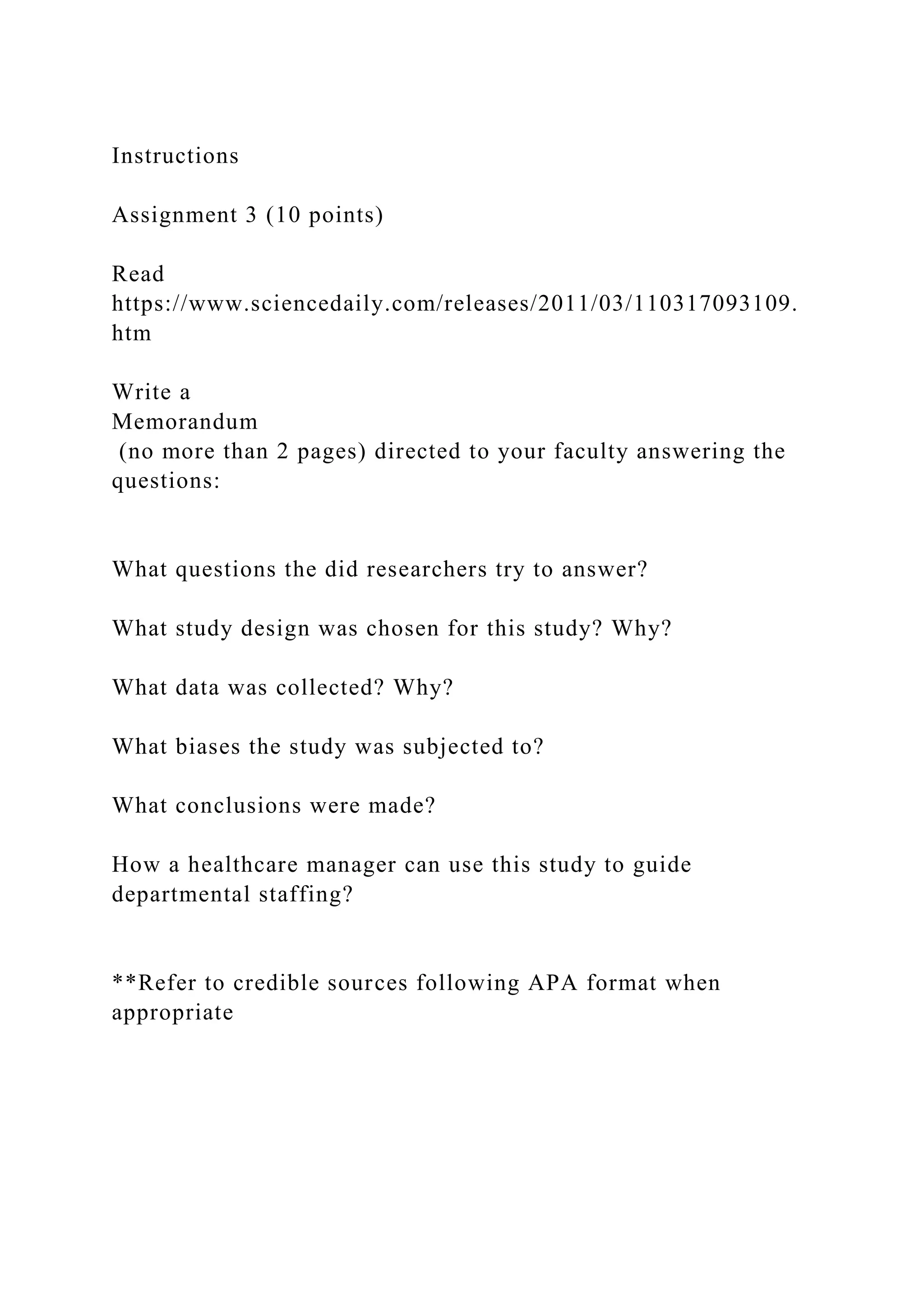 InstructionsAssignment 3 (10 points)Read httpswww.science.docx