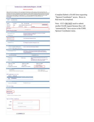 Instructions cims update | DOC