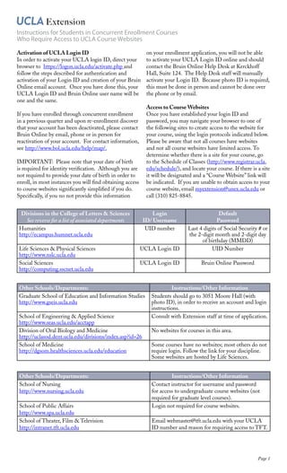 Instructions Concurrent Students | PDF | Undergraduate Education ...