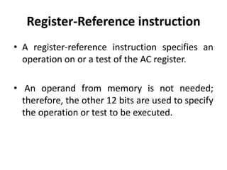 Instruction set and instruction execution cycle | PPTX | Computing ...
