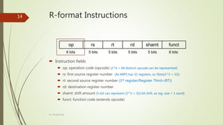 Instruction Set Architecture: MIPS | PPTX | Programming Languages ...