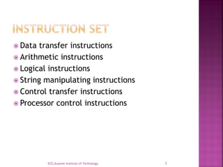 Instruction set of 8086 | PDF