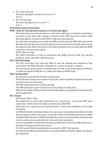 Instructionsetof8086 180224060745(3) | PDF
