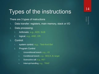 Instruction set (prasenjit dey) | PPT