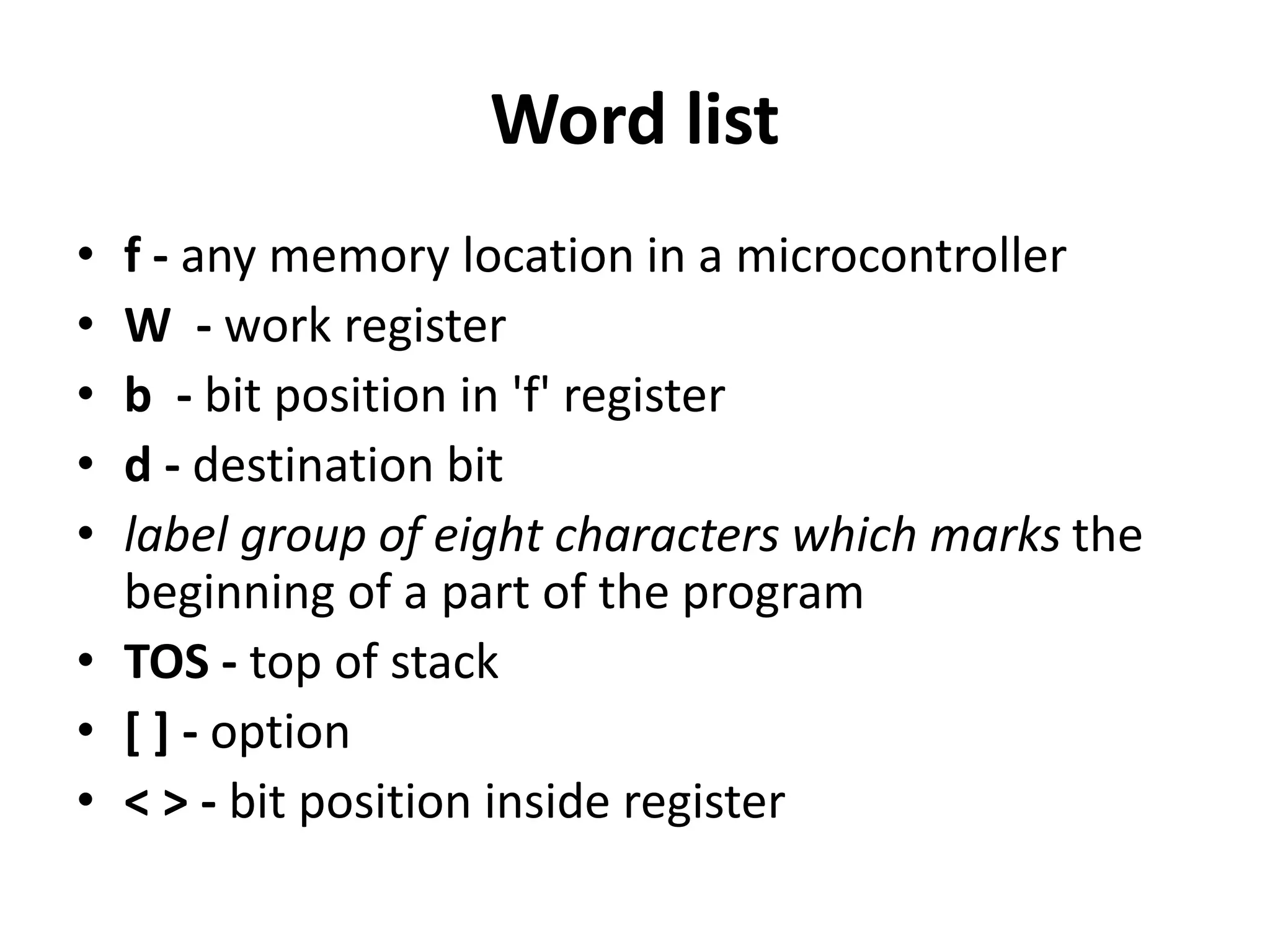 Instruction sets picc done by Priyanga KR | PPTX