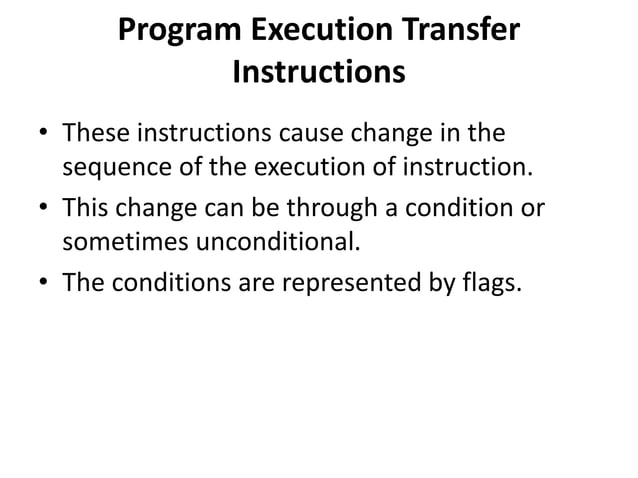 Instruction sets of 8086 | PPTX | Operating Systems | Computer Software ...