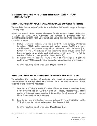 Instructions for Calculating RBS Intervention Rates | PDF