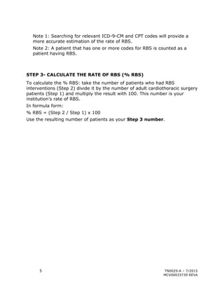 Instructions for Calculating RBS Intervention Rates | PDF