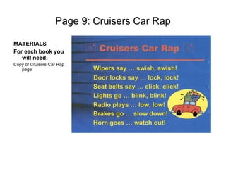 Instructions For Car Rap Book | PPT