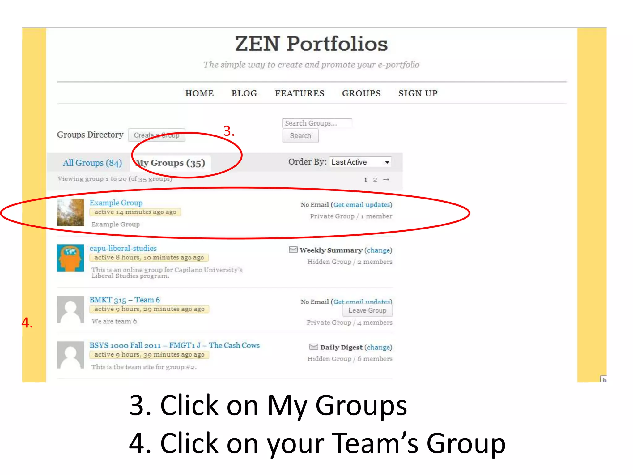 Instructions for setting up projects using zen portfolios | PPT