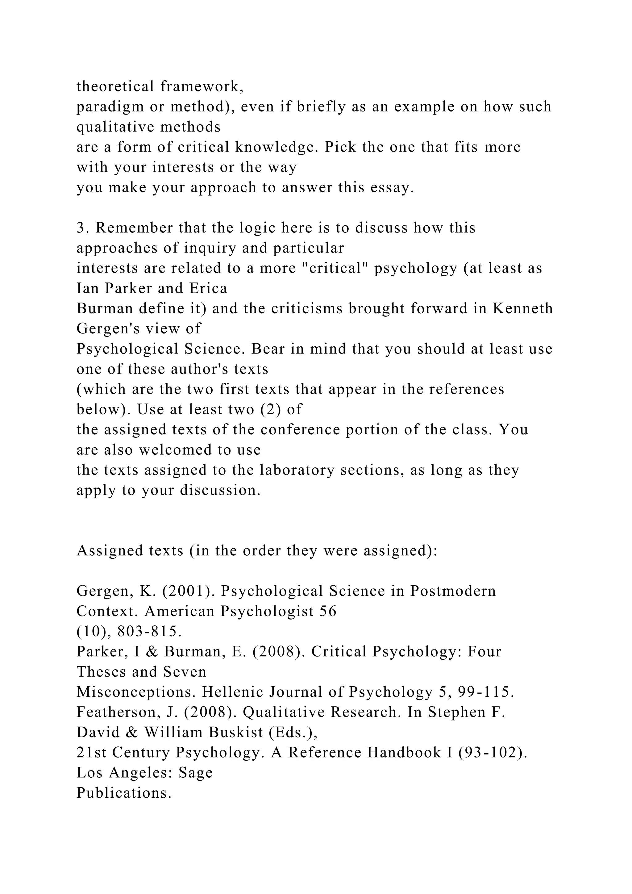 Instructions for the second essayRead the instructions carefully.docx