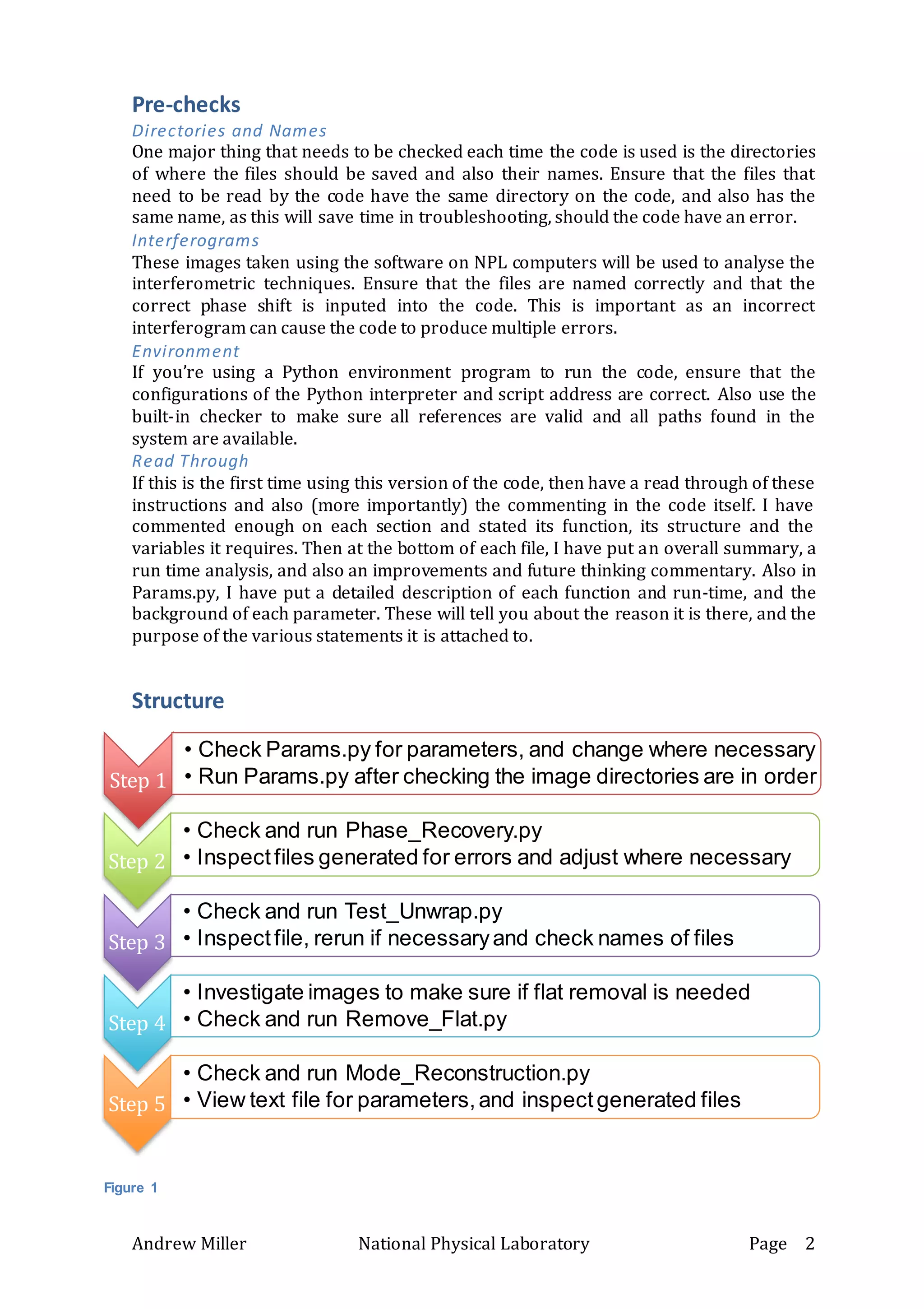 Instructions for using the phase wrapping and unwrapping code | PDF