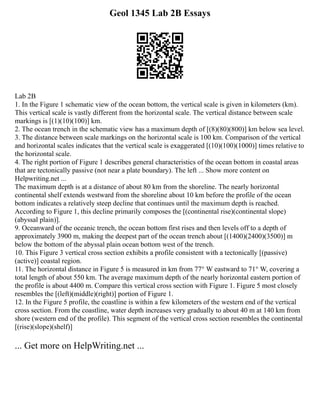 Instructions For Writing An Essay | PDF