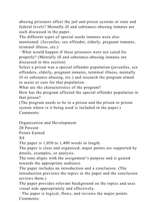 INSTRUCTIONS FROM INSTRUCTOR Hello, Class, Please note that .docx