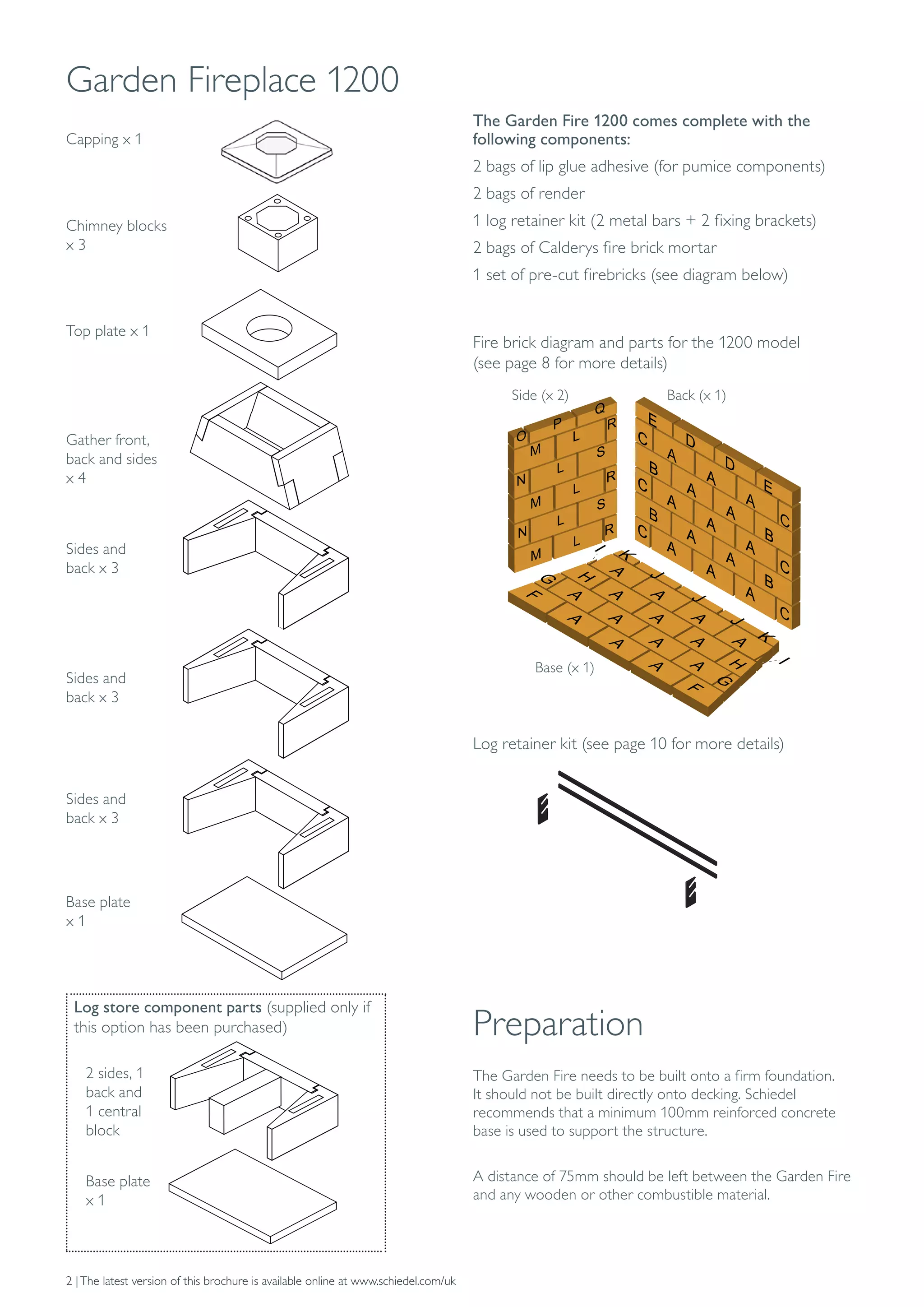 Instructions Garden Fireplace | PDF