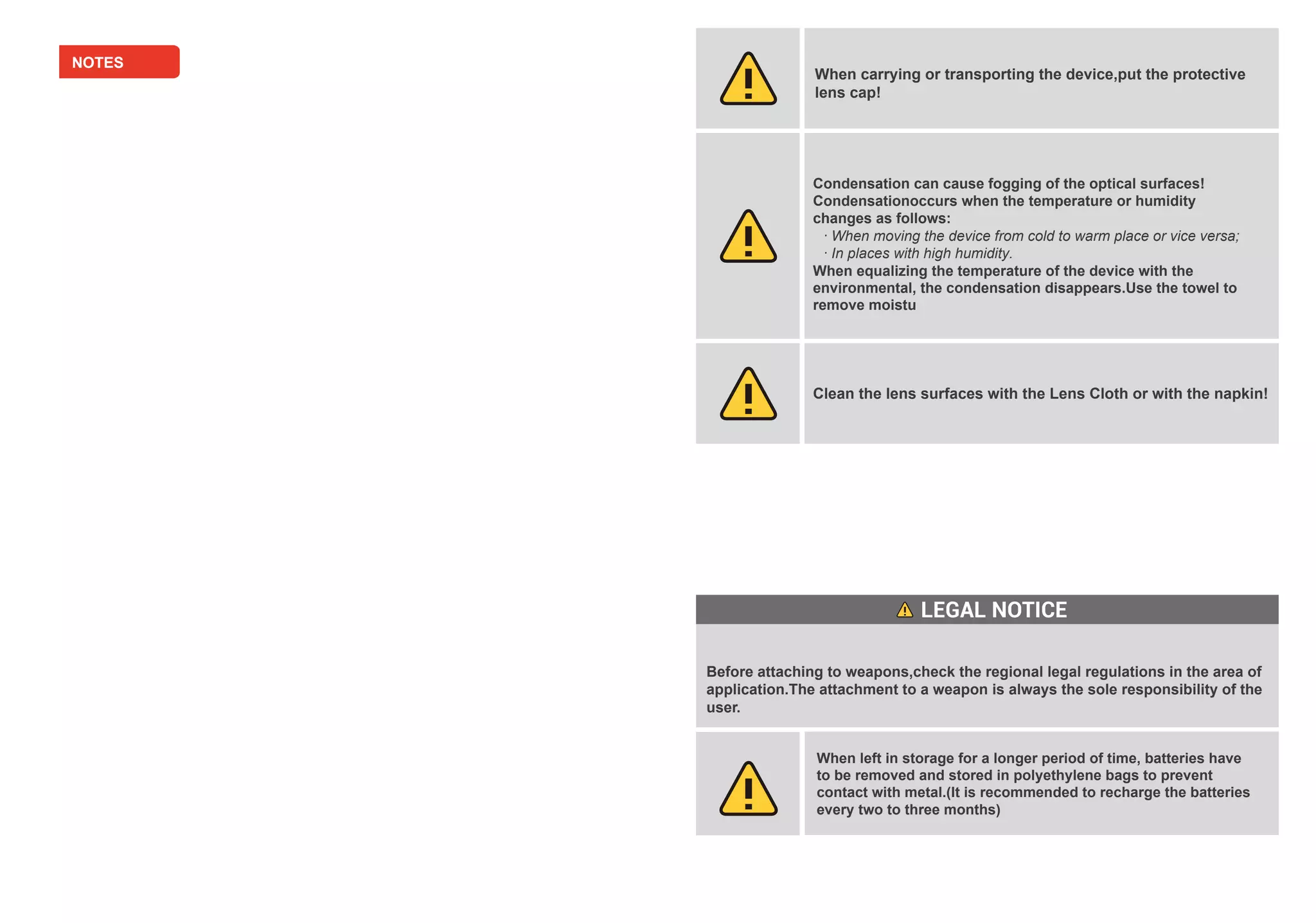 Instructions | Night Pearl Seer 35 Pro | Optics Trade | PPT