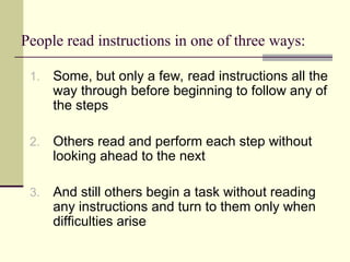 instructions_process on a process of .ppt