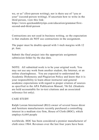 InstructionsPurposeThe purpose of this project is to demon.docx