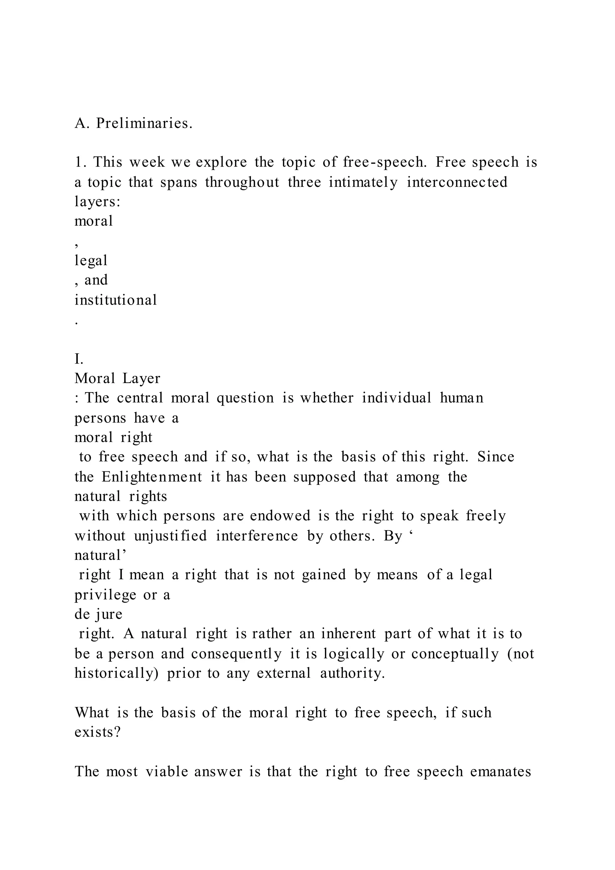 Instructions Short writing assignments must be no less than | PDF