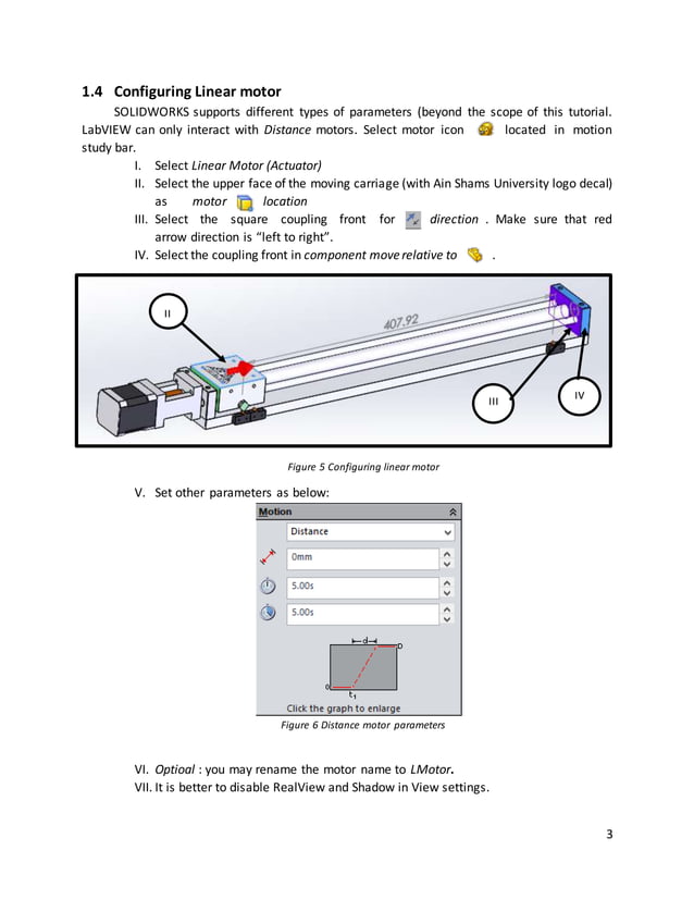 Instructions on how to configure NI SoftMotion with SOLIDWORKS | DOCX